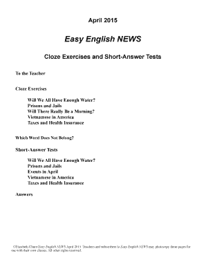 Fillable Online Easy English NEWS - Shopify Fax Email Print - pdfFiller