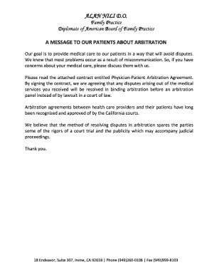 Fillable Online ALAN NILI DO Family Practice Diplomate of American ...