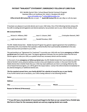 Fillable Online WALKOUT STATEMENT Fax Email Print - pdfFiller