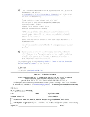 Fillable Online pawproject The Paw Project Design Contest Rules and ...