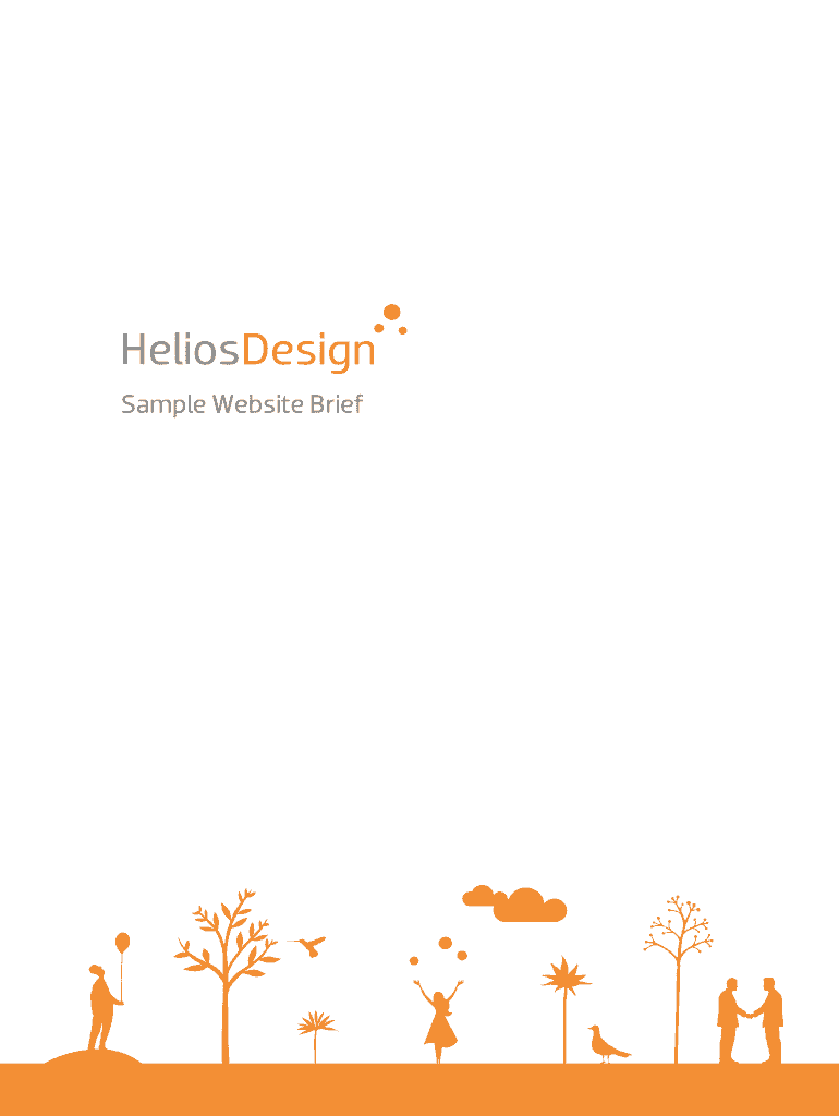 Fillable Online Sample Website Brief Fax Email Print - pdfFiller