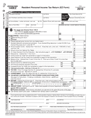 Fillable Online azdor ARIZONA FORM Check box 82F Your First Name and ...