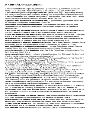 Fillable Online 64 140 159 Download sa army bapplicationb form b2016b ...