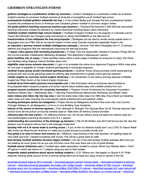 Fillable Online 64 140 159 Download gridiron strategies forms Fax Email ...