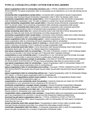 Fillable Online 64 140 159 Typical congratulatory letter for ...