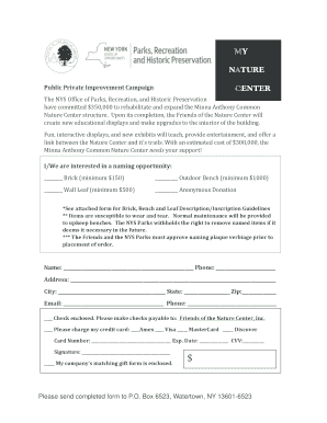 Fillable Online Naming Order Forms BBL - bmacnaturecenterbbcomb Fax ...