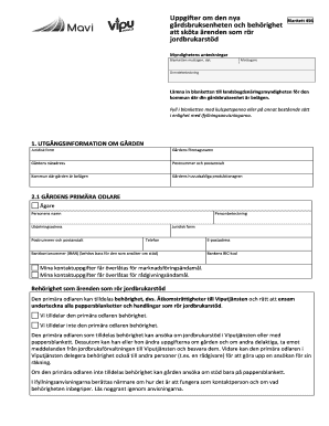 Fillable Online lomake Uppgifter om den nya g rdsbruksenheten och ... - Lomake.fi Fax Email ...