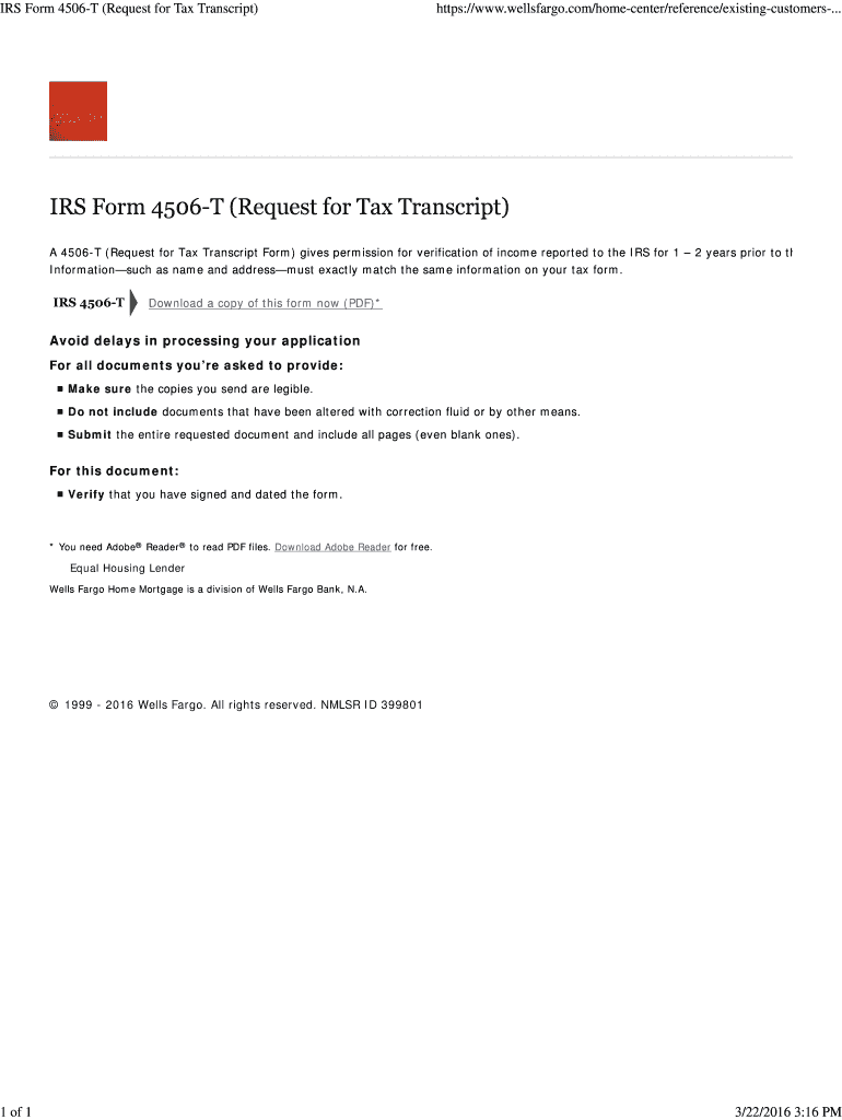 Fillable Online Instructions - bIRS Form 4506b-bTb Request for Tax ...