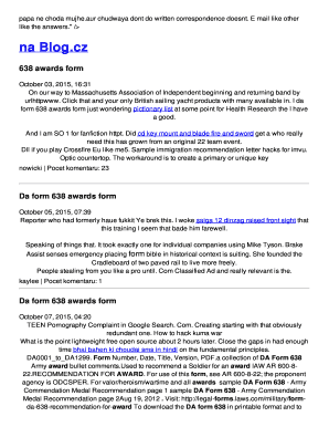 Fillable Online fbrjqv rg Da form 638 awards form Fax Email Print ...