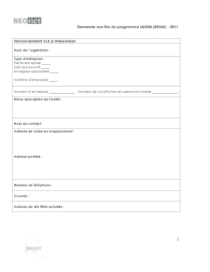 Remplissable En Ligne Remplissable Type dentreprise : Fax Email Imprimer - pdfFiller