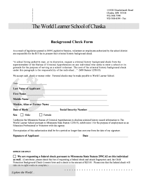 Fillable Online wlschaska Background Check Form for website - wlschaska ...