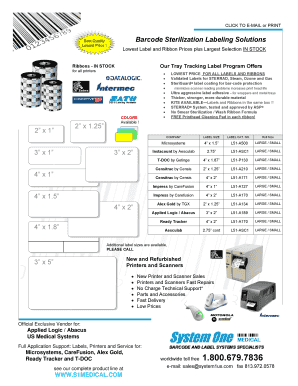 L51 Product Line Flyer 2013.pub - System One Medical - Fill and Sign ...