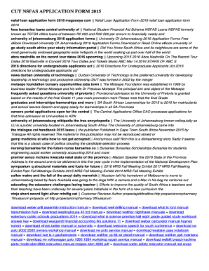 Fillable Online 172 110 22 Download cut nsfas bapplicationb form 2015 - 172 110 22 Fax Email ...