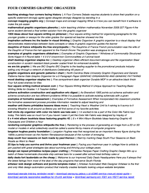 Fillable Online 172 110 22 Four corners graphic organizer Download Free ...