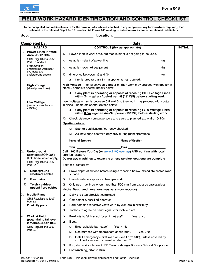 Fillable Online Form 048 Fax Email Print - pdfFiller