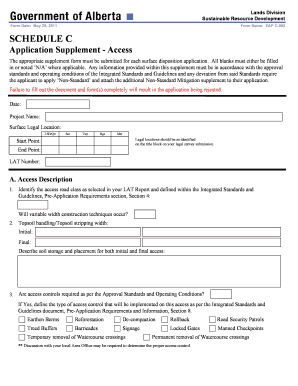 Fillable Online caplacanada EAP bSchedule Cb Application Supplement ...