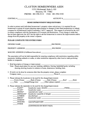 Fillable Online CLAYTON HOMES ACCFormsdoc Fax Email Print - pdfFiller