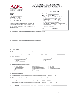 Fillable Online landman General Program bApplicationb and Affidavit Fax Email Print - pdfFiller