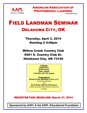 Fillable Online landman PROFESSIONAL LANDMEN - landman Fax Email Print ...