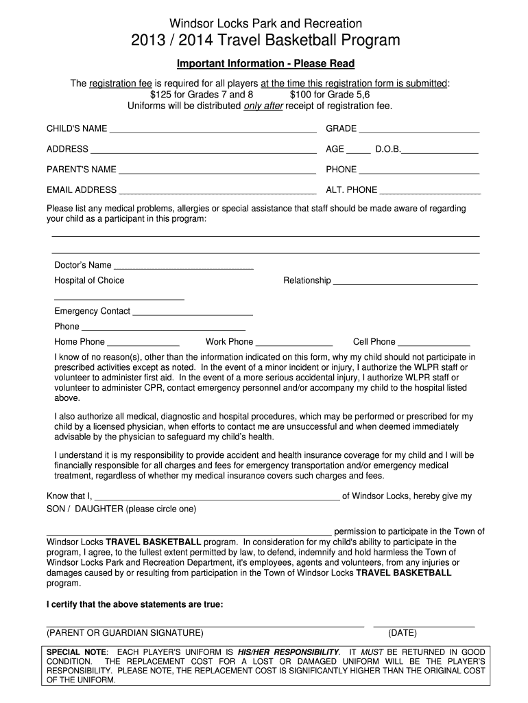 Fillable Online Release Form BBT 2013.doc Fax Email Print - pdfFiller