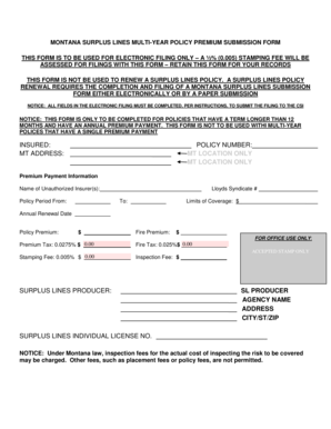 Fillable Online csi mt THIS FORM IS TO BE USED FOR ELECTRONIC FILING ONLY A % (0 - csi mt Fax ...