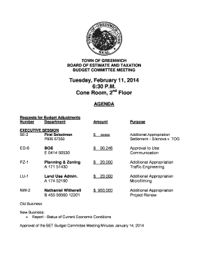 Fillable Online greenwichct Floor - Town of Greenwich - greenwichct Fax ...