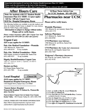 Fillable Online Important information if you have the Student Health ...