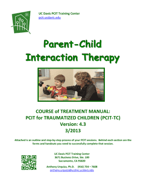 Fillable Online Parent-Child Interaction Therapy - PCIT Fax Email Print ...