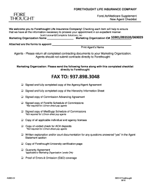 Fillable Online To Download Forethought Contract - Sell Burial ...