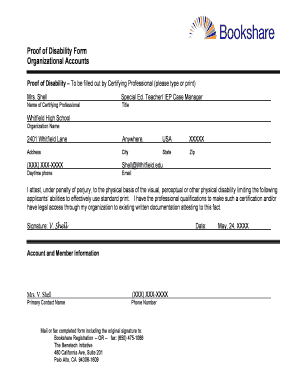 Fillable Online iris peabody vanderbilt Proof of Disability Form ...