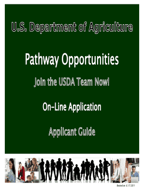 Fillable Online dm usda USDA Internship Application Guide - USDA ...
