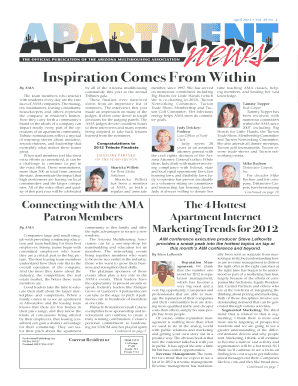 Fillable Online Inspiration Comes From Within - Rental Housing Journal ...