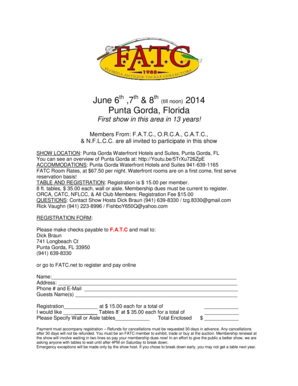 Fillable Online fatc Punta Gorda, Florida - fatc Fax Email Print ...