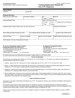 Fillable Online atf ATF F 6400.1 - atf Fax Email Print - pdfFiller