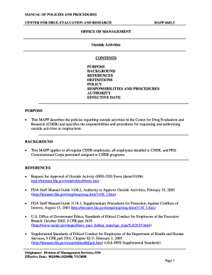 Fillable Online RESPONSIBILITIES AND PROCEDURES Fax Email Print - pdfFiller