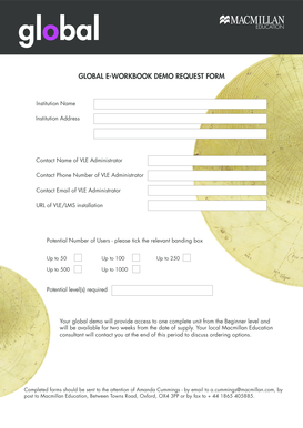 Fillable Online Global SCORM Demo Request Form Fax Email Print - pdfFiller