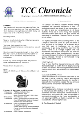 Fillable Online TCC Chronicle Fax Email Print - pdfFiller