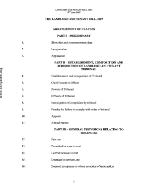 Fillable Online kenyalaw Short title and commencement date Fax Email ...