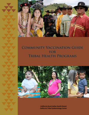 Fillable Online crihb Community Vaccination Guide for Tribal Health ...