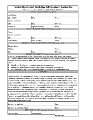 Fillable Online AICE Application.xlsx Fax Email Print - pdfFiller