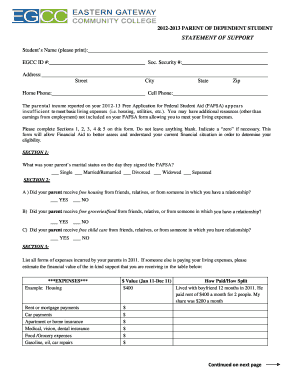 Fillable Online egcc EGCC ID # - egcc Fax Email Print - pdfFiller