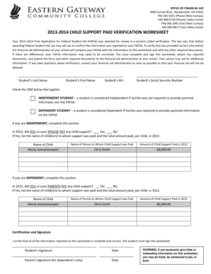 Fillable Online egcc 7402645591(Phone)MainCampus - egcc Fax Email Print ...