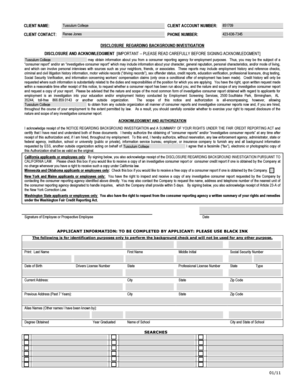 Fillable Online www3 tusculum Disclosure and Authorization(fax consent ...