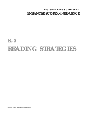 Fillable Online mcps READING STRATEGIES Fax Email Print - pdfFiller
