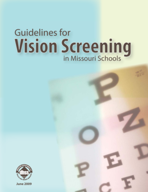 Fillable Online Guidelines for Vision Screening - St. Joseph School ...