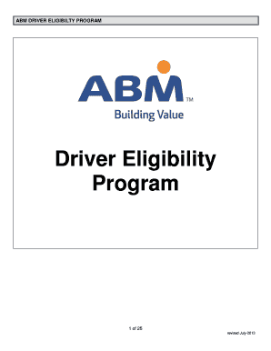 Fillable Online SECTION I: - ABM Industries Fax Email Print - pdfFiller