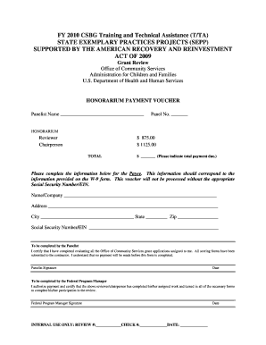 Honorarium Payment Voucher - Grantreviewinfo.net - Fill and Sign ...