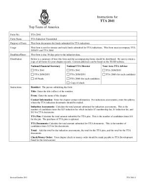 Fillable Online tlodinc Top Teens of America Instructions for TTA 2041 ...