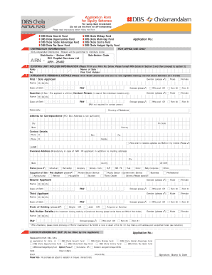 Fillable Online Application Form for Equity Schemes - Cmlinks.com Fax Email Print - pdfFiller
