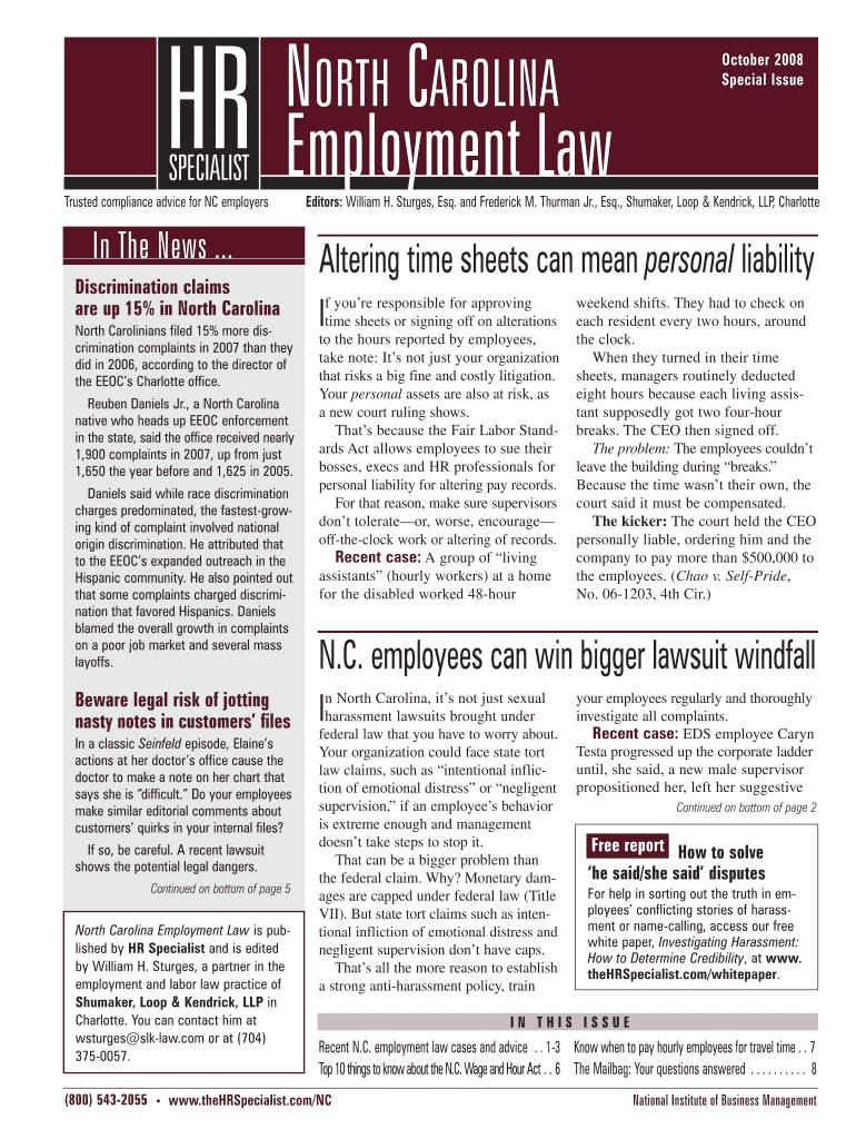 Fillable Online HRNC sample issue Fax Email Print - pdfFiller